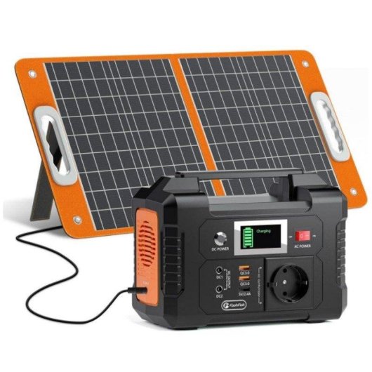 Estación de energía Welltin E200 151Wh 2 AC y 2 USB QC3.0 Batería Li ...