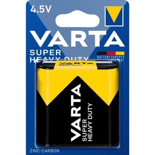 Pila Varta SUPERLIFE 4.5V Zinc-Carbono | PcComponentes.com