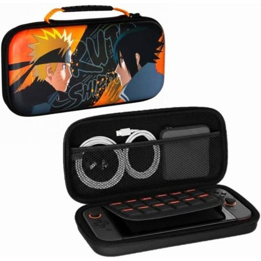 Funda protectora Konix Naruto Shippuden para Nintendo Switch 2, Switch ...