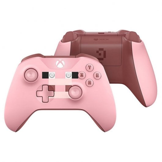 Microsoft Xbox One Gamepad Inalámbrico Edición Limitada Minecraft Pig ...