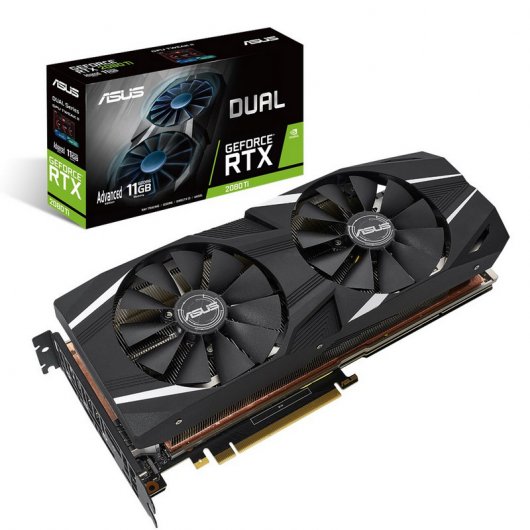 Asus GeForce RTX 2080Ti Dual Advanced Edition 11GB GDDR6 ...