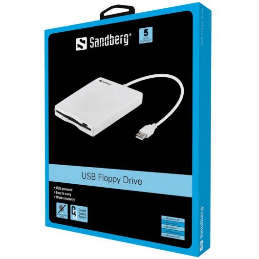 USB Floppy Drive Leitor de Disquetes | PcComponentes.pt