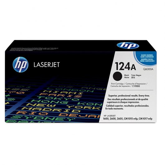 HP 124A Tóner Original Laserjet Negro | PcComponentes.com