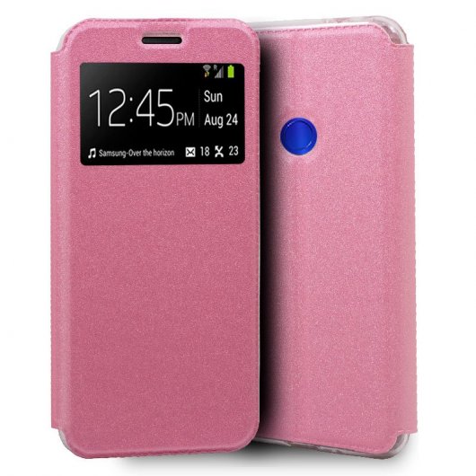 Cool Funda Flip Cover Rosa para Xiaomi Redmi Note 7/Note 7 Pro ...