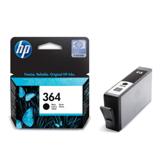 HP 364 Cartucho Tinta Original Negro | PcComponentes.com