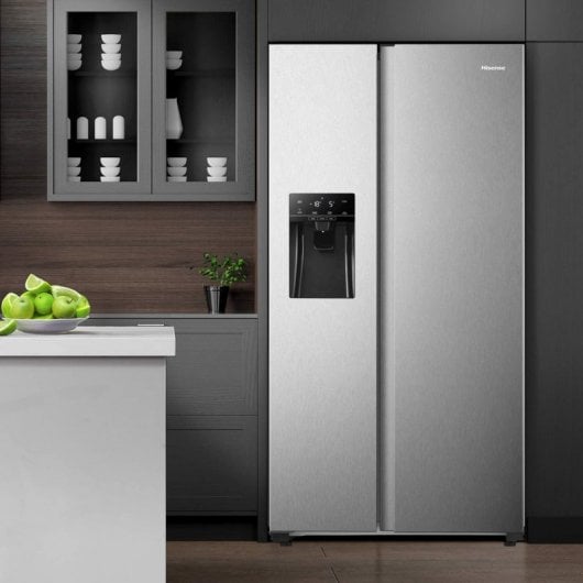 Hisense SBS RS650N4AC2 Frigorífico Americano E Acero Inoxidable ...