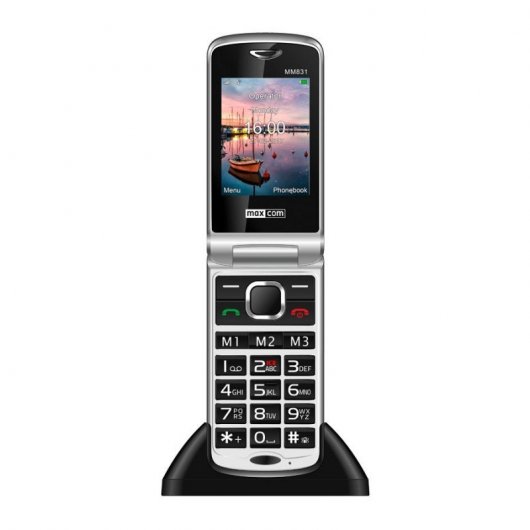 Maxcom Comfort MM831 3G Plata Libre | PcComponentes.com