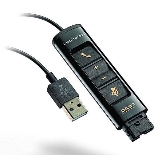 Plantronics DA80 Cable Adaptador QD a USB | PcComponentes.com