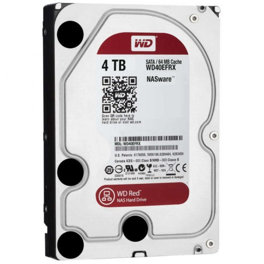 WD NAS Red 4TB SATA3 PcComponentes pt