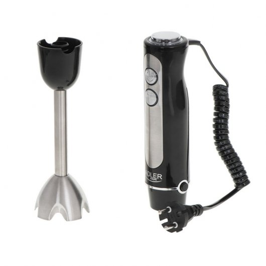 Fabrilamp Batidora de Mano 1500W Negra/Acero Inoxidable | PcComponentes.com