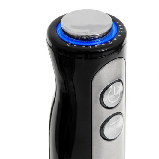 Fabrilamp Batidora de Mano 1500W Negra/Acero Inoxidable | PcComponentes.com