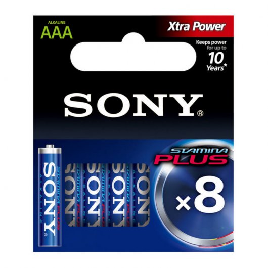 Sony Stamina Plus Pack 8 Pilas Alcalinas AAA |PcComponentes ...