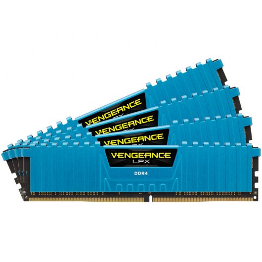 Corsair Vengeance LPX DDR4 2133Mhz PC-17000 16GB 4x4 Blue |PcComponentes
