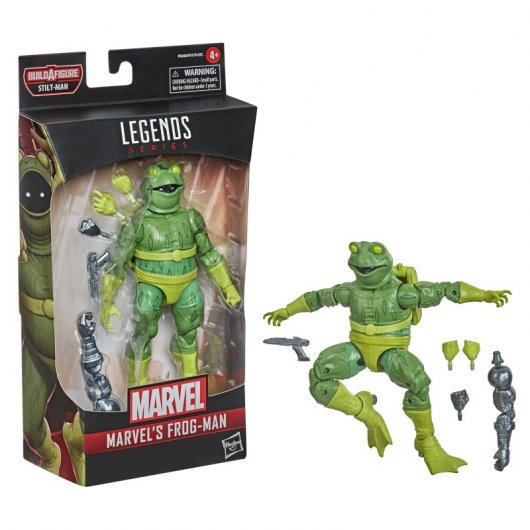 Hasbro Original Spiderman Frog-Man Legend Series Figura | PcComponentes.com