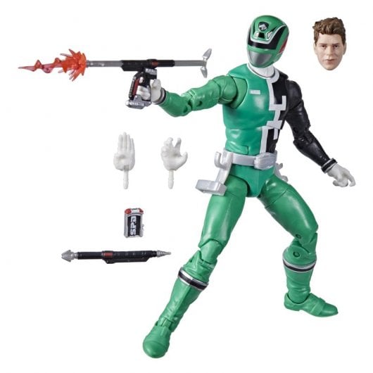 Hasbro Original Power Rangers Lighting Collection SPD Green Ranger ...