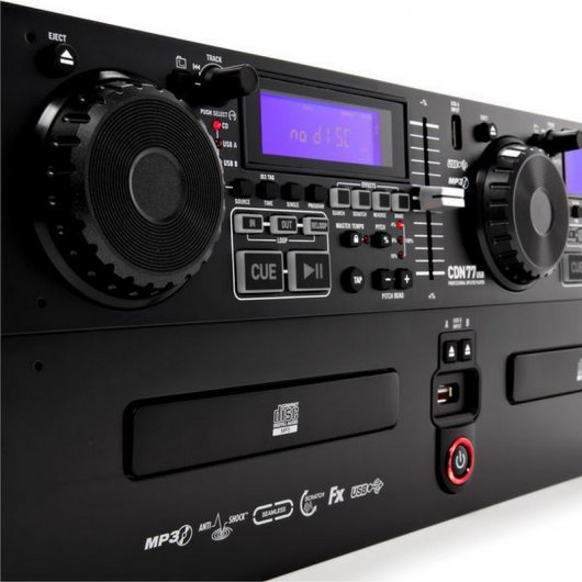 Numark CDN77USB Doble Reproductor Profesional CD/MP3/USB |PcComponentes ...