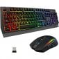 The G-Lab Tungsten Combo Gaming Teclado + Ratón Inalámbricos ...