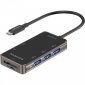 Promate PrimeHub-Mini Hub USB-C Multipuerto a HDMI/RJ-45/USB 3.0/SD ...