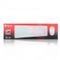 NGS Sprite Kit de Teclado y Ratón LED USB Blanco | PcComponentes.com